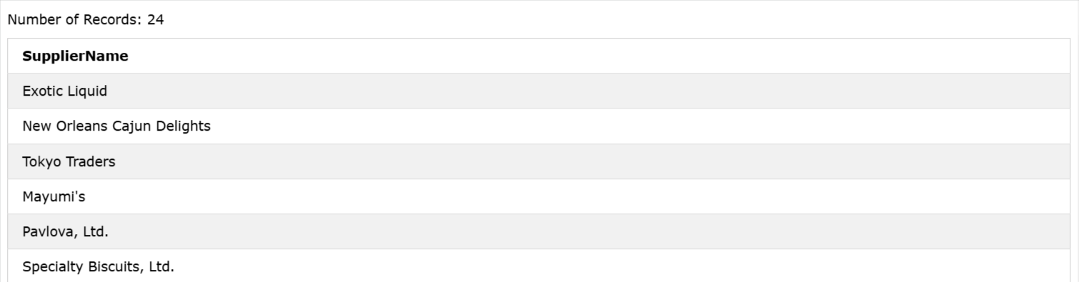 How to use Exists function on the SQL query?